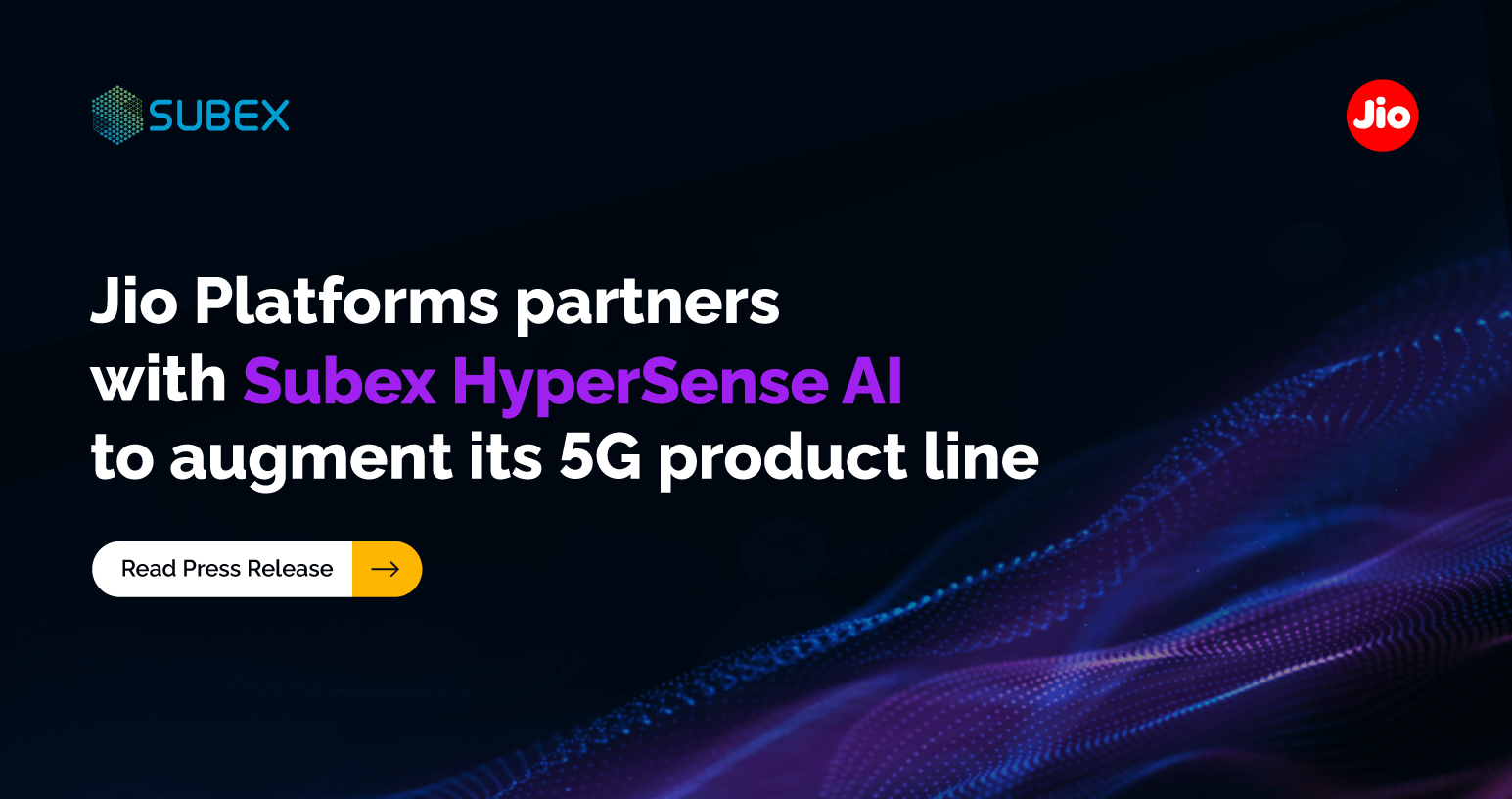 Jio Platforms has partnered with Subex HyperSense AI to augment its 5G ...